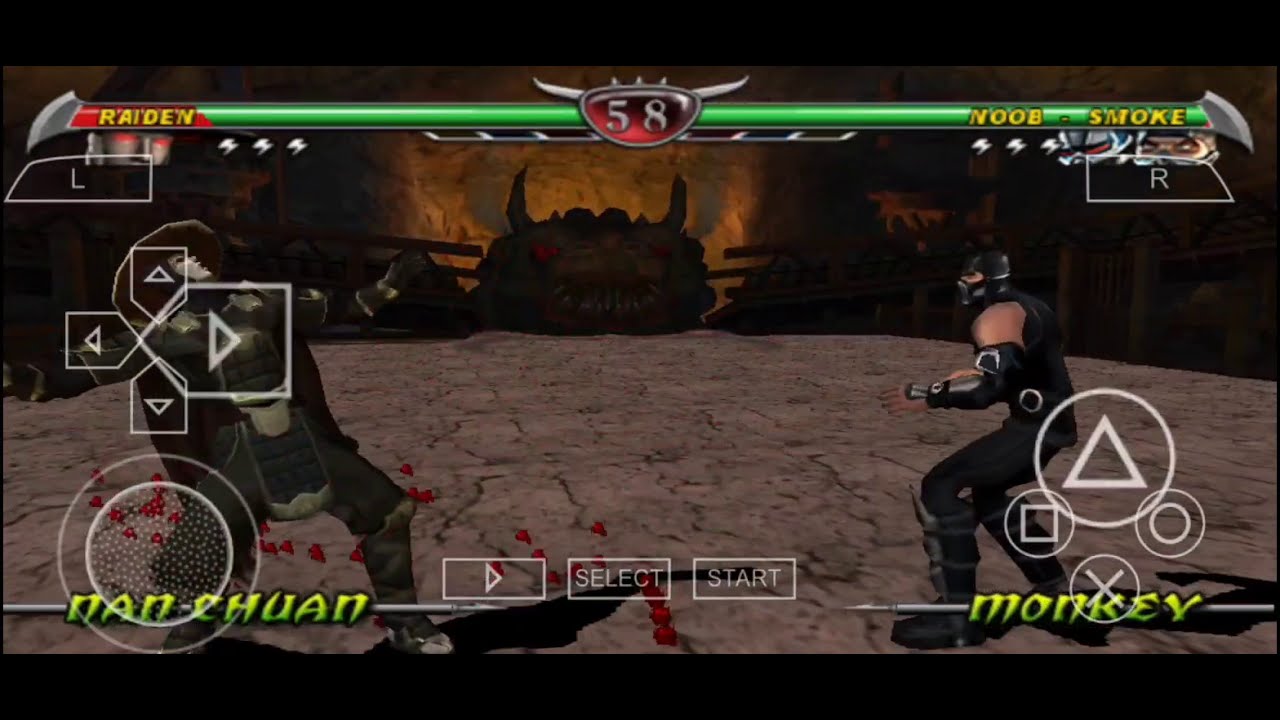 Mortal Kombat Deception -Defeating Noob Smoke - YouTube