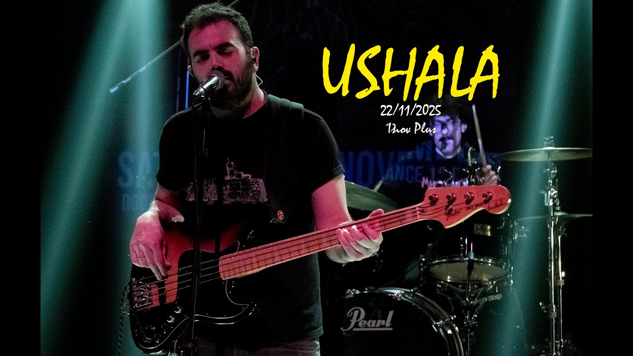 USHALA – δρόμοι @Ίλιον Plus (Athens, 22.11.2025) - YouTube