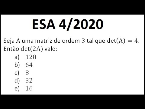 MATRIZES - ESA 2020 - YouTube