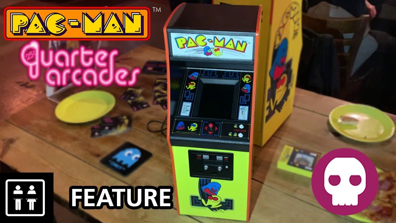 Numskull Designs' Quarter Arcades PAC-MAN ¼ Scale Arcade Cabinet ...