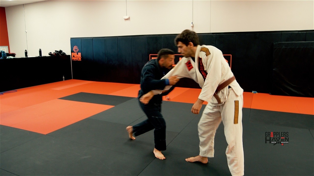 BJJ Grip Break to Arm Drag Takedown Tutorial | Joe Guidice Explains ...