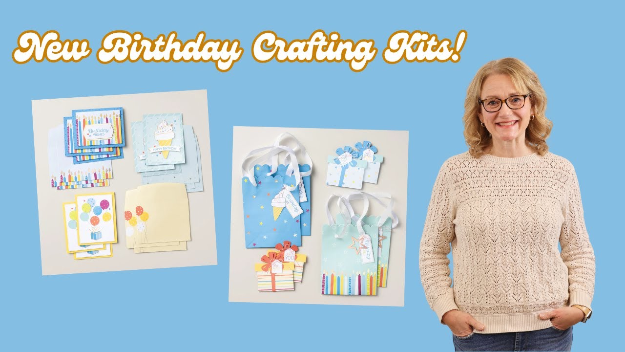 New Quick + Creative Birthday Crafting Kits! - YouTube