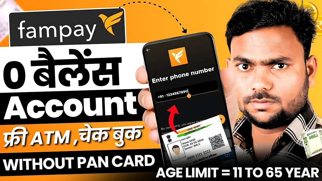 Fampay Account Kaise Banaye | Fam pay Per bank account kaise add kare ...
