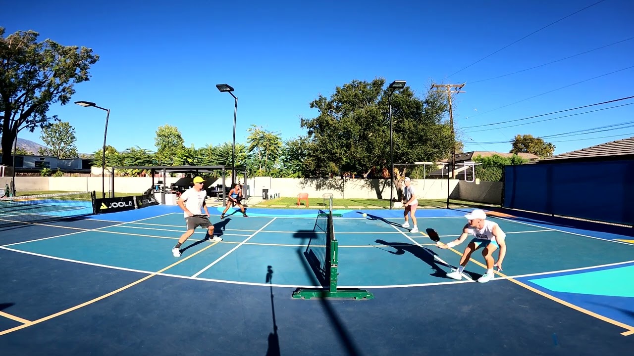 Bad Pickleball High Level Rec 5.0+ Jessie Irvine Jeff Warnick Zach ...