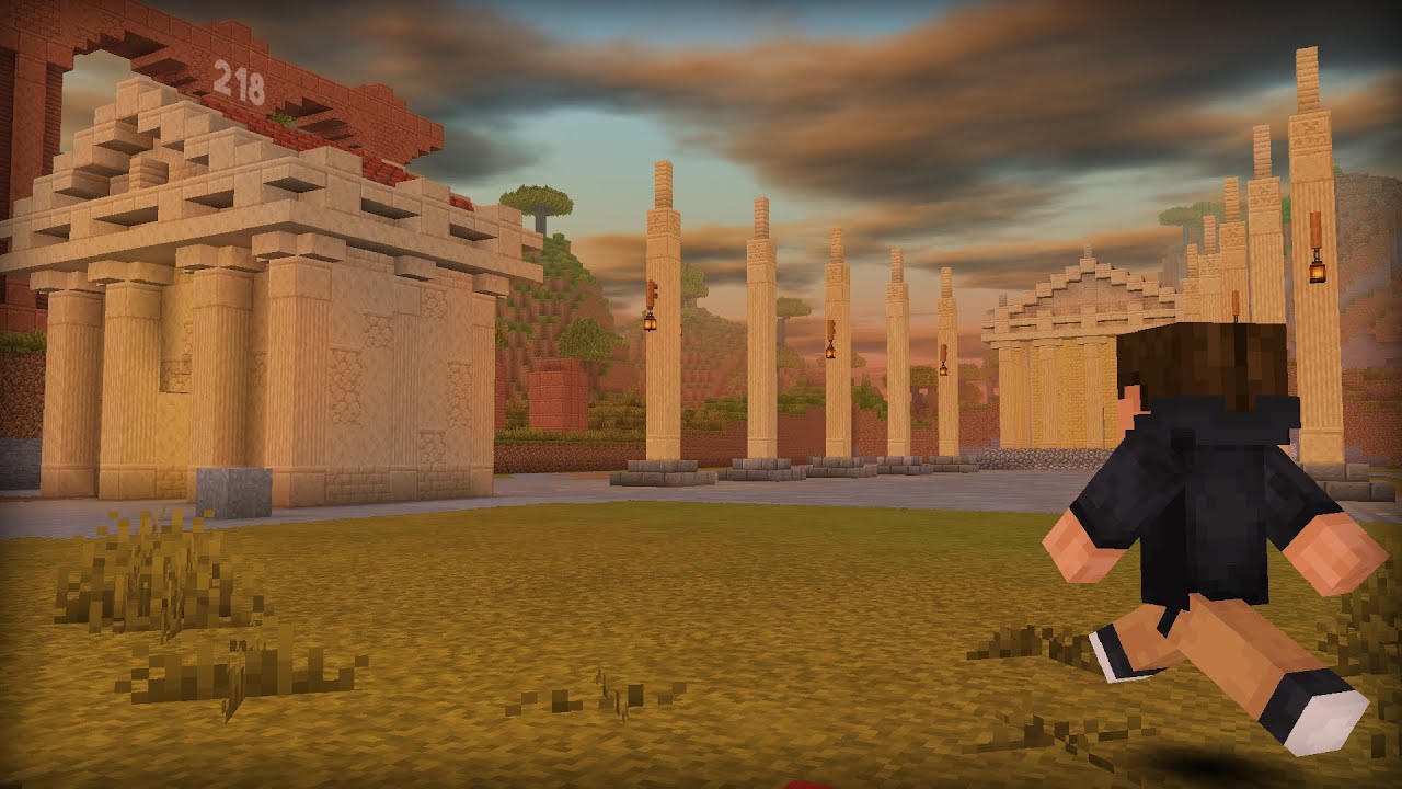 A Roman Forum! | Minecraft 1.14 Vanilla Survival - YouTube