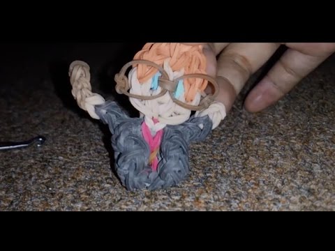 HOW TO MAKE HARRY POTTER'S GLASSES (RAINBOW LOOM TUTORIAL) - YouTube
