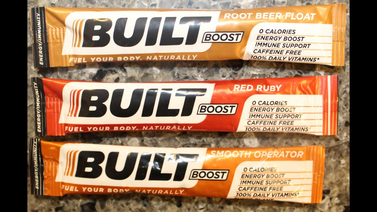 Built BOOST: Root Beer Float, Red Ruby & Smooth Operator Review - YouTube