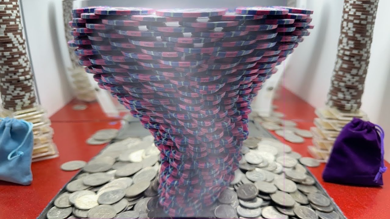 Massive Tornado Tower COIN PUSHER - YouTube