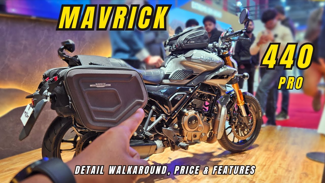 All New Hero Mavrick 440 Pro New Combat Color Detail walkaround Review ...