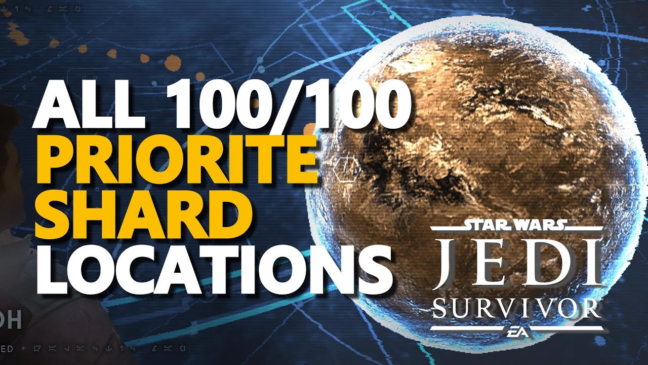 All 100 Priorite Shard Locations Star Wars Jedi Survivor - YouTube