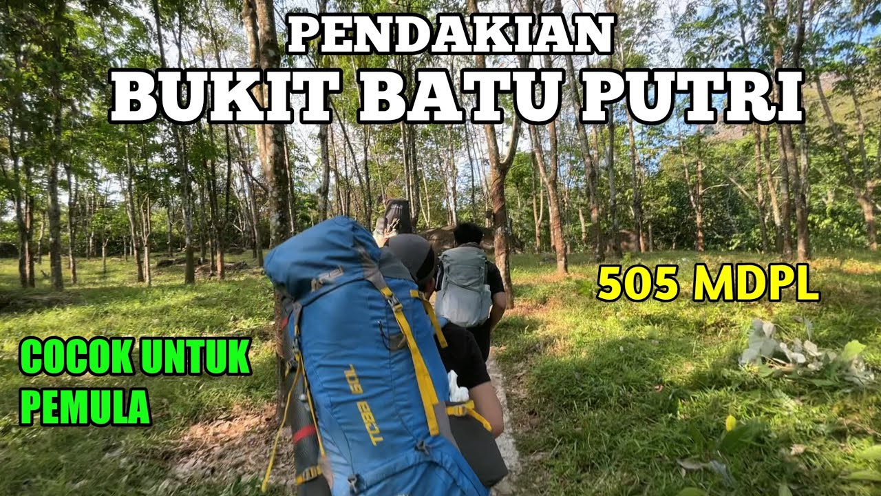 PENDAKIAN BUKIT BATU PUTRI KABUPATEN LAHAT SUMATERA SELATAN - YouTube
