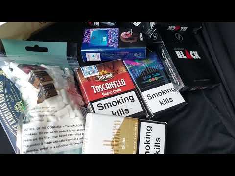 1.000₺'lik İthal Sigara Kutu Açılışı | Toscanello Djarium Marlboro Gold