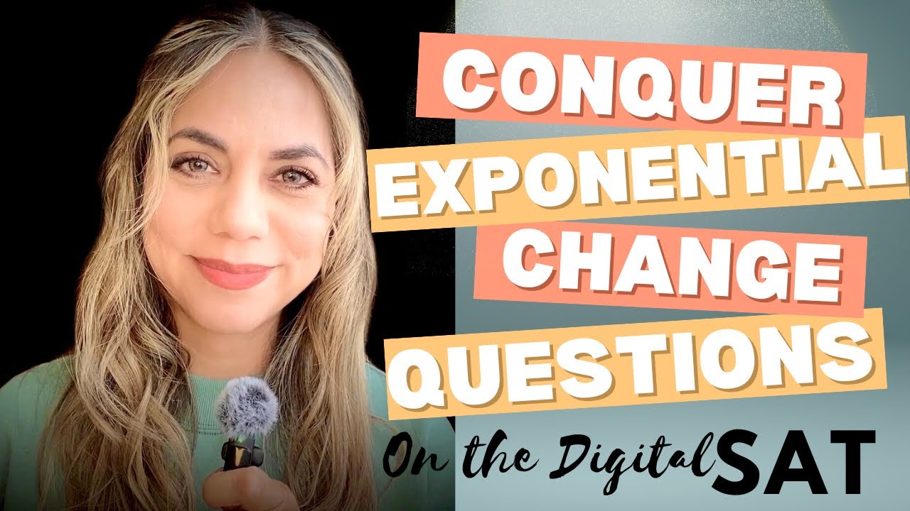 Exponential Change Problems Made Easy | DIGITAL SAT Math explained ...