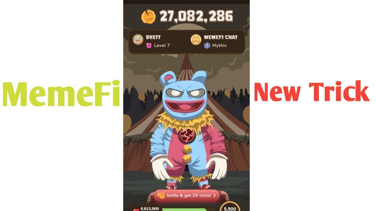 MemeFi New Trick || Unlock Secret Code & Get 1M 🎁 Free || Tap on Screen ...
