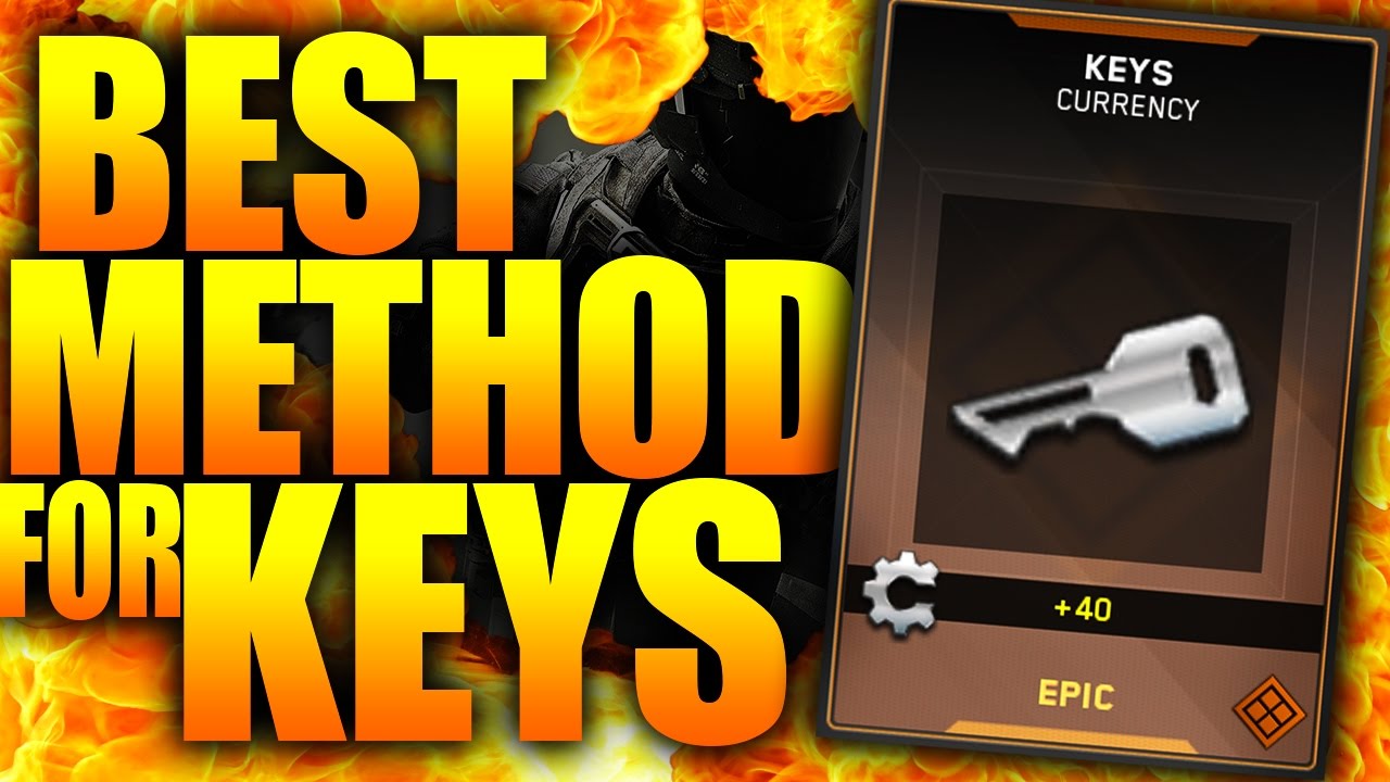 FASTEST METHOD TO EARN KEYS IN COD IW - YouTube
