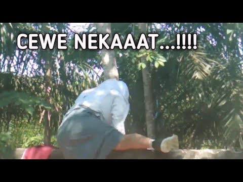 rok hampir sobek loncat tembok saat bolos