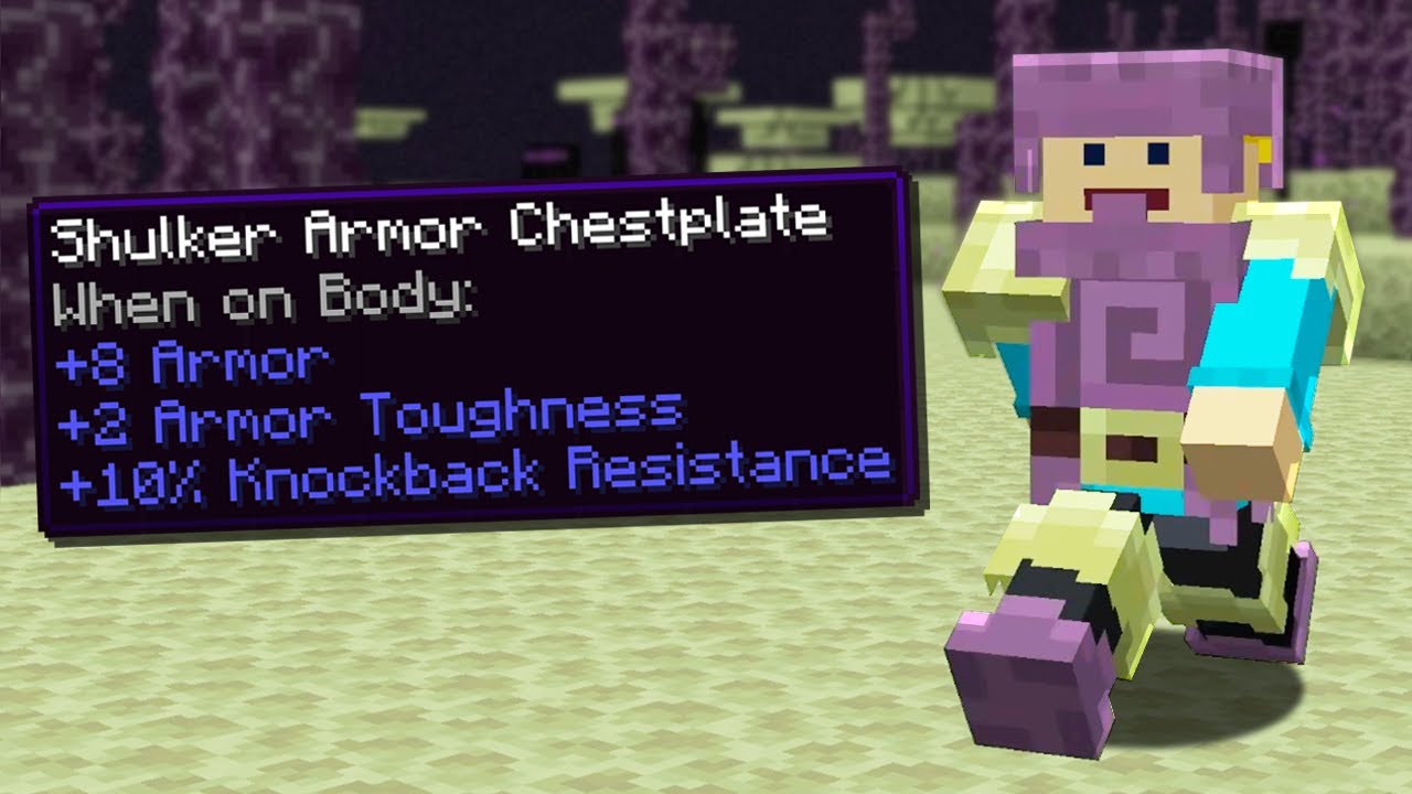 Skaffar SHULKER Armor I Minecraft - YouTube