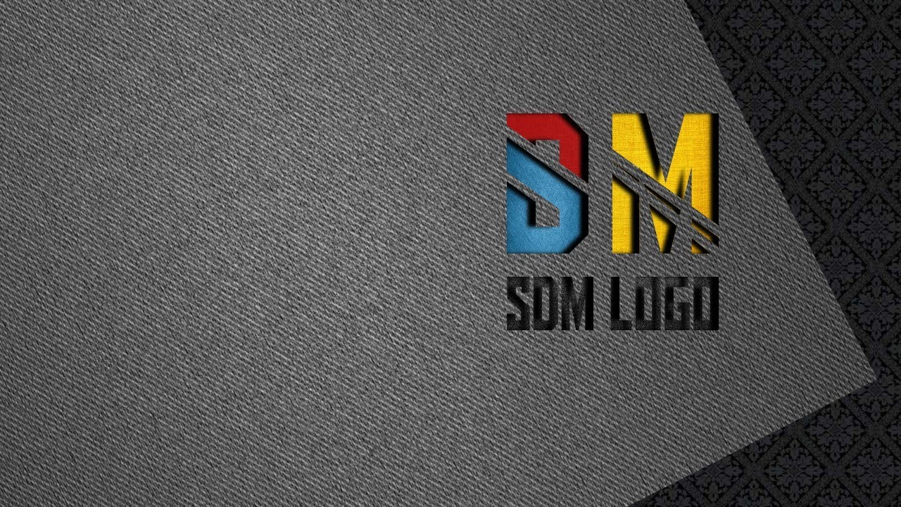 SDM MONOGRAM LOGO DESIGN TUTORIAL // BY #COPA_ITI_LAB - YouTube
