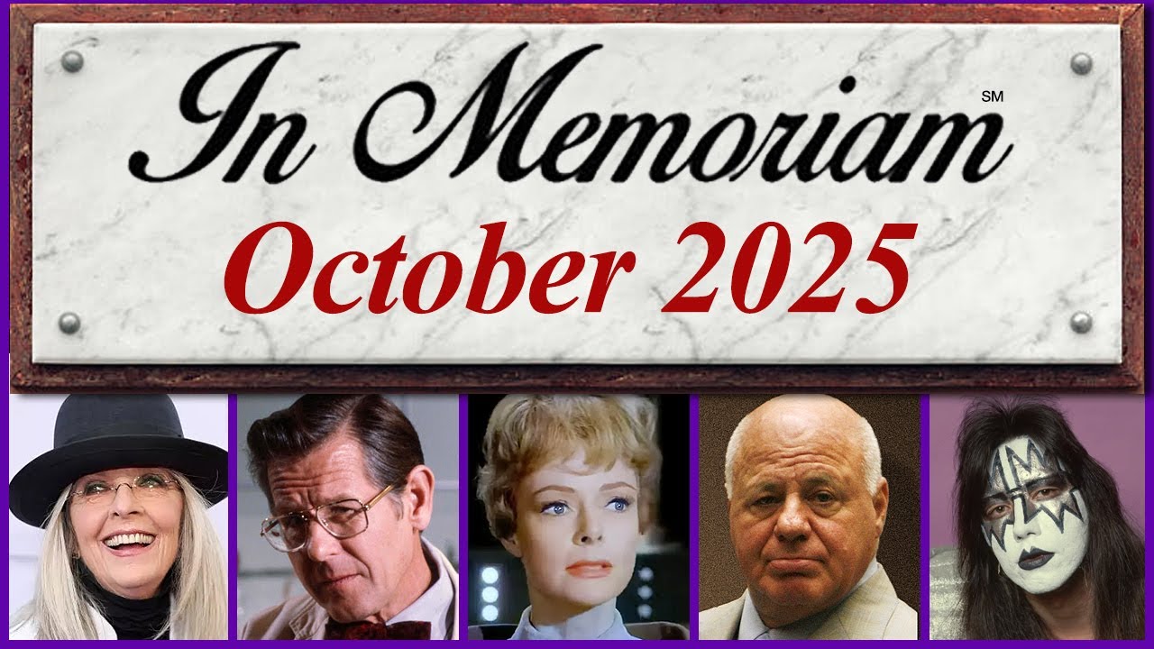 In Memoriam October 2025: Famous Faces We Lost in October 2025 - YouTube