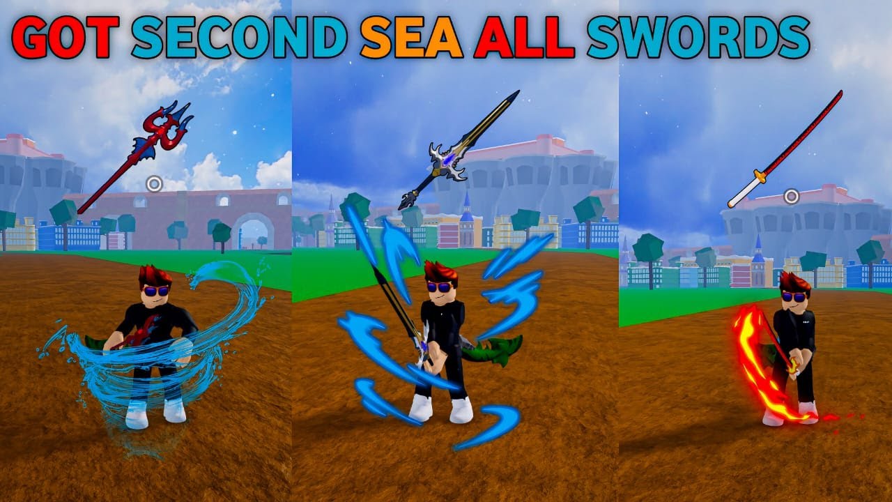 I GOT ALL THE SWORDS OF THE SECOND SEA IN BLOX FRUITS | ROBLOX - YouTube