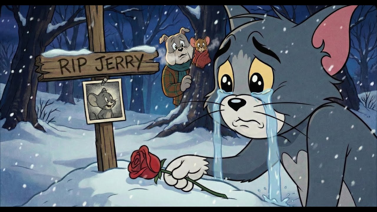 Tom & Jerry| R.I.P Jerry? 💔 Tom's Biggest Regret - Sad Animation Story ...