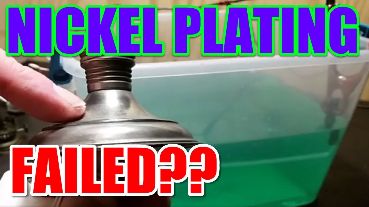First time Nickel Plating, Was it a total failure? - YouTube