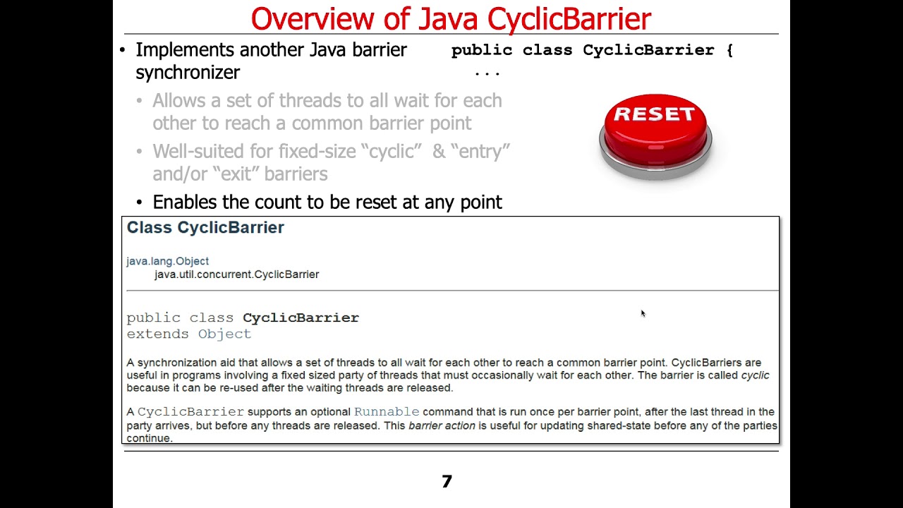 Java CyclicBarrier (Part 1) - YouTube