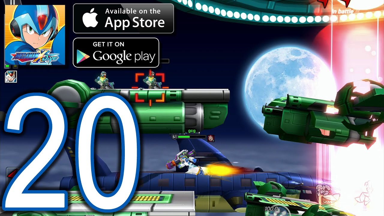 MEGAMAN X DiVE Mobile iOS Android Walkthrough - Part 20 - Coop 4-2 ...