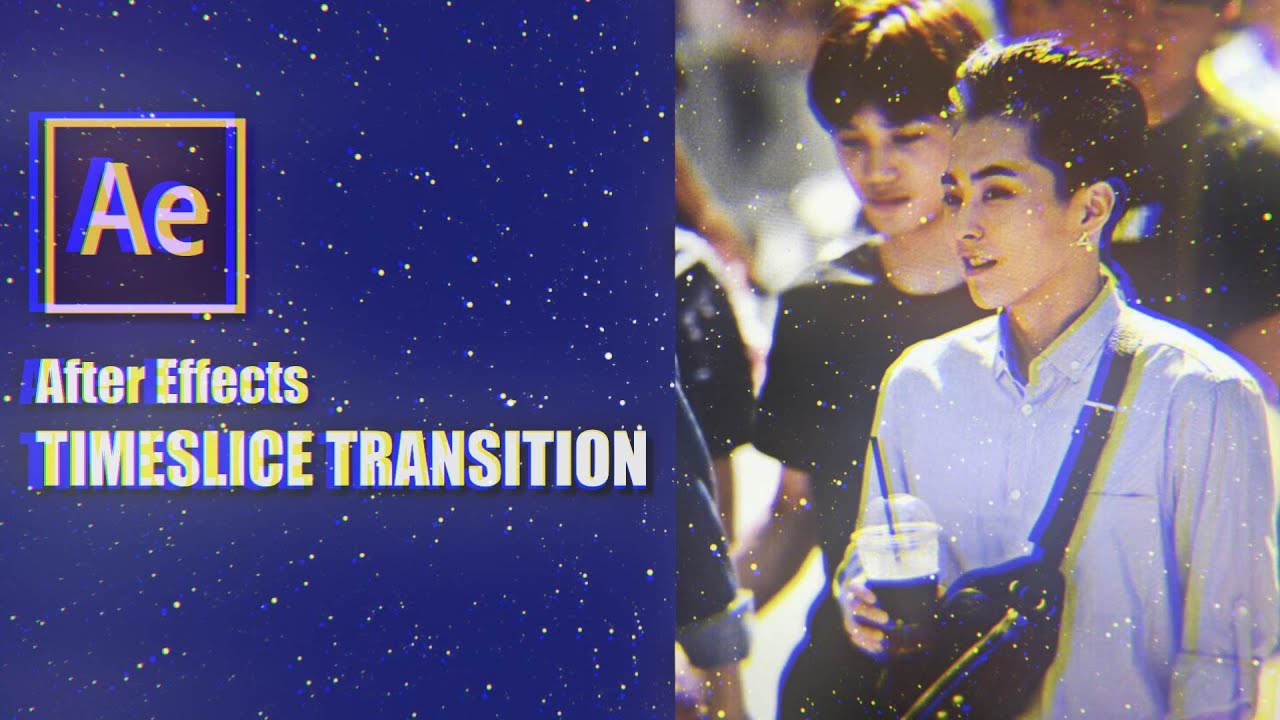 After Effects Timeslice Transition Tutorial - YouTube