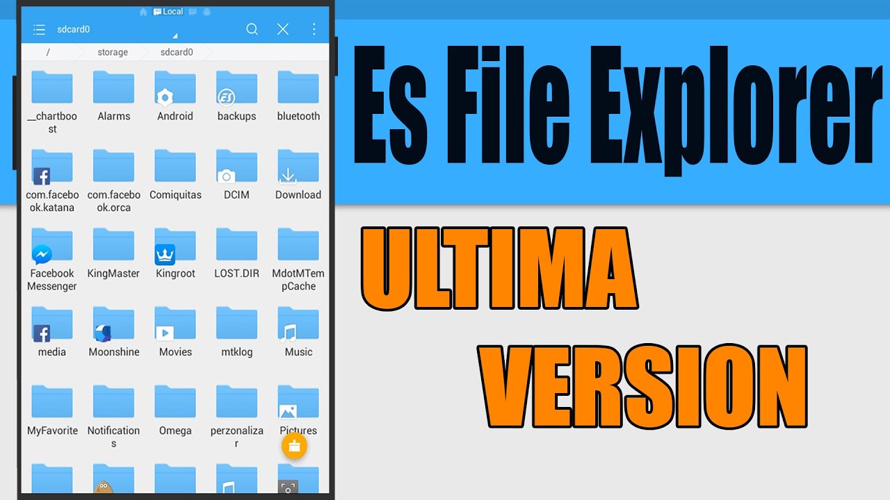 Como descargar e instalar Es File Explorer ( 4.3 Ultima Version ) para ...