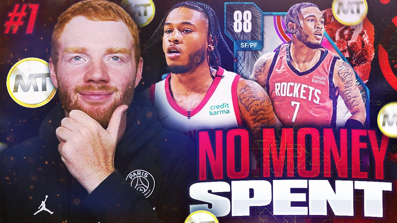 NO MONEY SPENT #1 - START OF NEW *NMS* SERIES!! NBA 2K24 MYTEAM! - YouTube