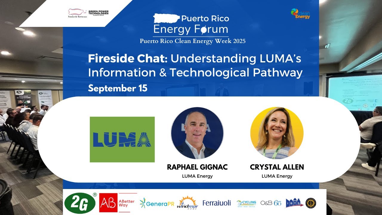 PREF Clean Energy Week - Understanding LUMA's Role in PR Energy - YouTube