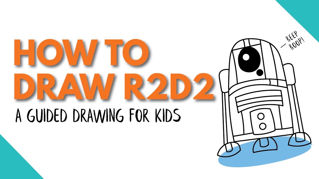 How to Draw R2D2 - YouTube