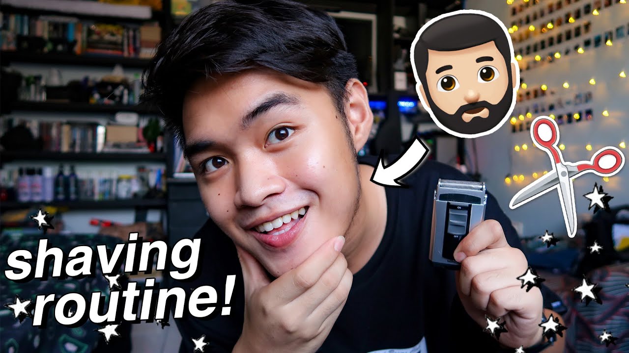 paano ako mag-shave ng BIGOTE?! 💇‍♂ + youtube behind the scenes ...
