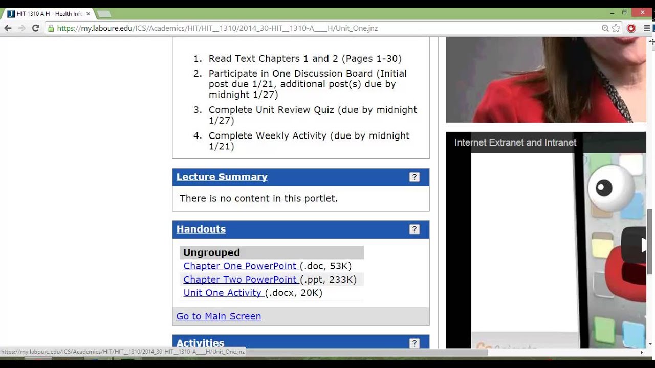 eLearning Navigation Video - YouTube
