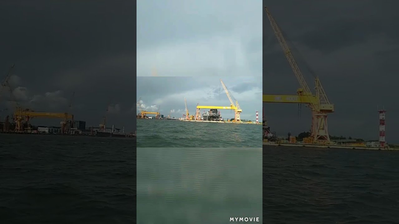 Tuas Mega shipyard singapure - YouTube