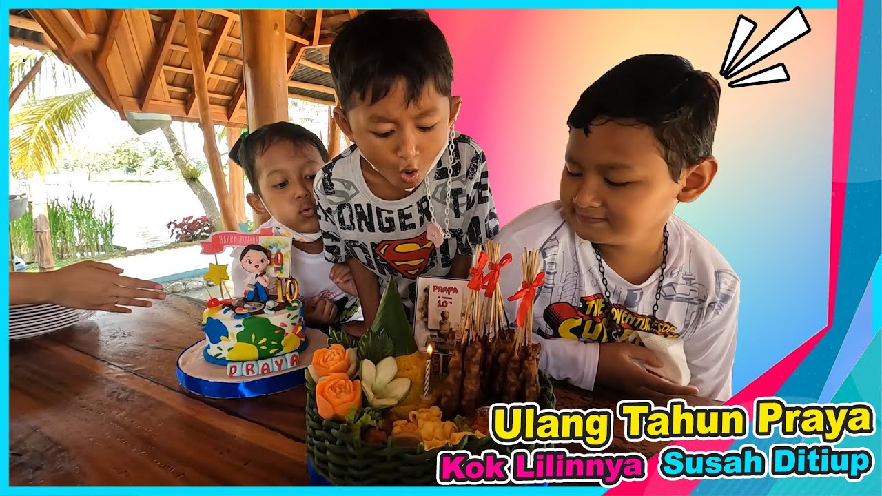Surprise Ulang Tahun Praya Brother Bersama Keluarga - YouTube