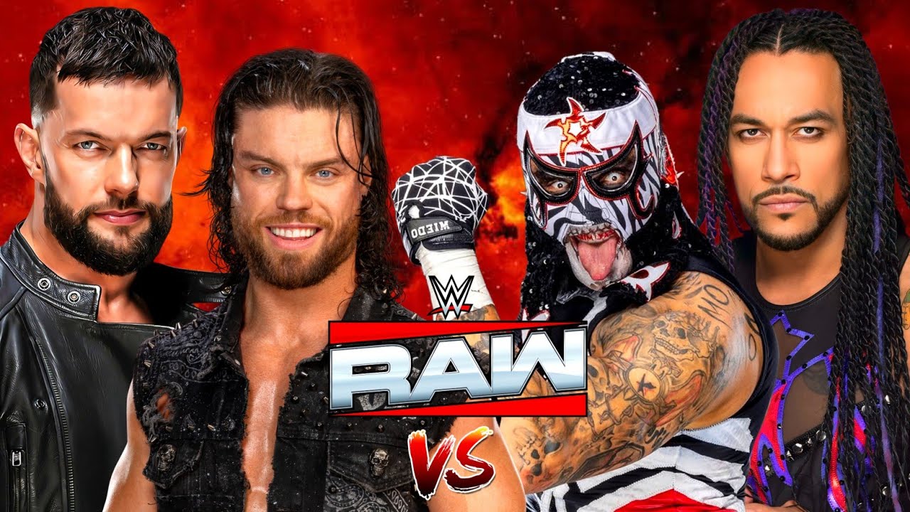 WWE | Finn Bálor & JD McDonagh Vs Penta & Damian Priest - Tag Team ...