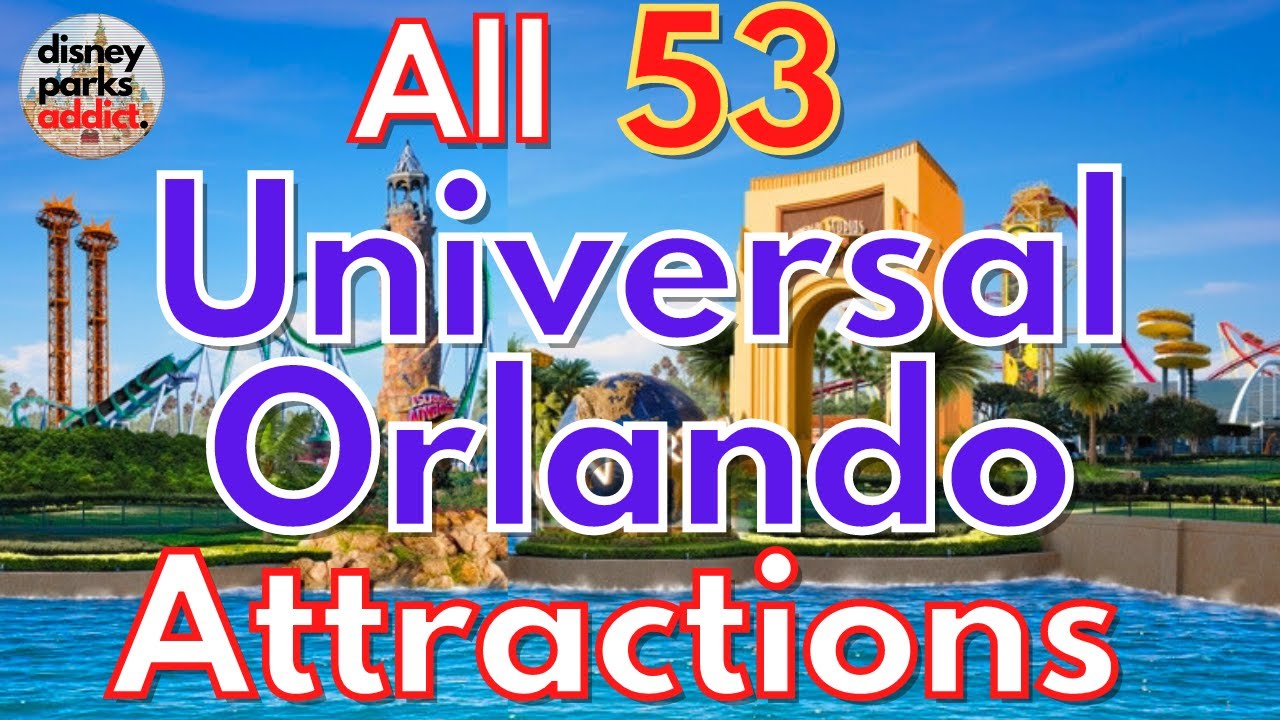 Universal Studios Orlando ATTRACTION GUIDE - Universal Studios Florida ...