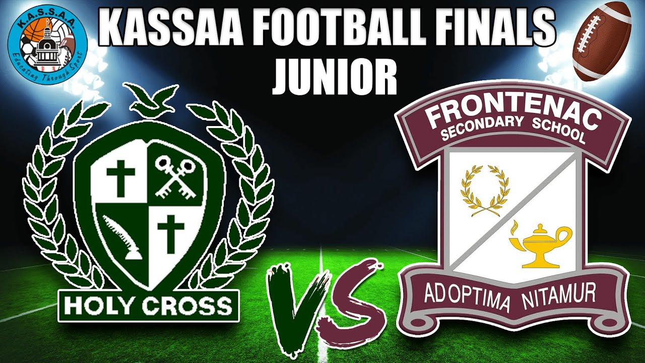Frontenac vs Holy Cross - KASSAA Junior Football Finals - YouTube