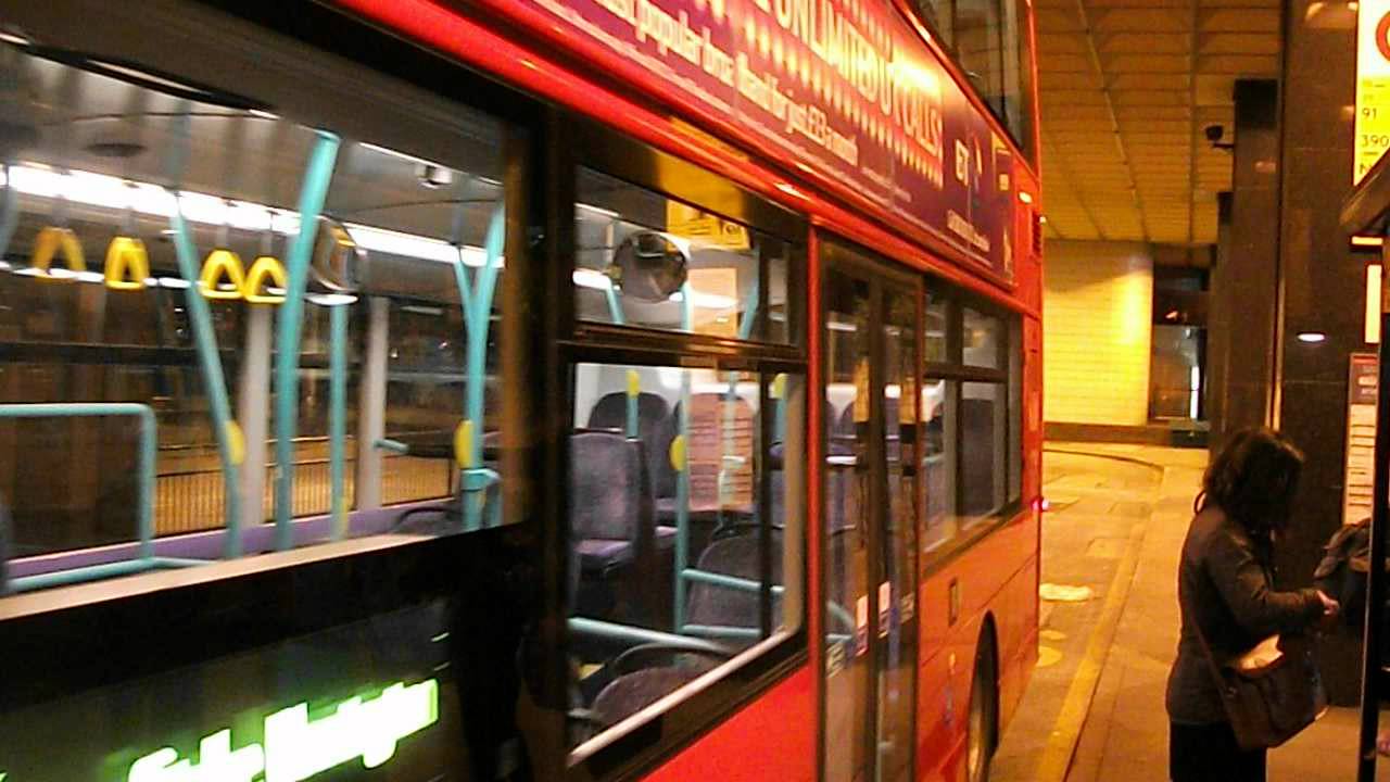London Bus Route 476 at Euston Station - YouTube