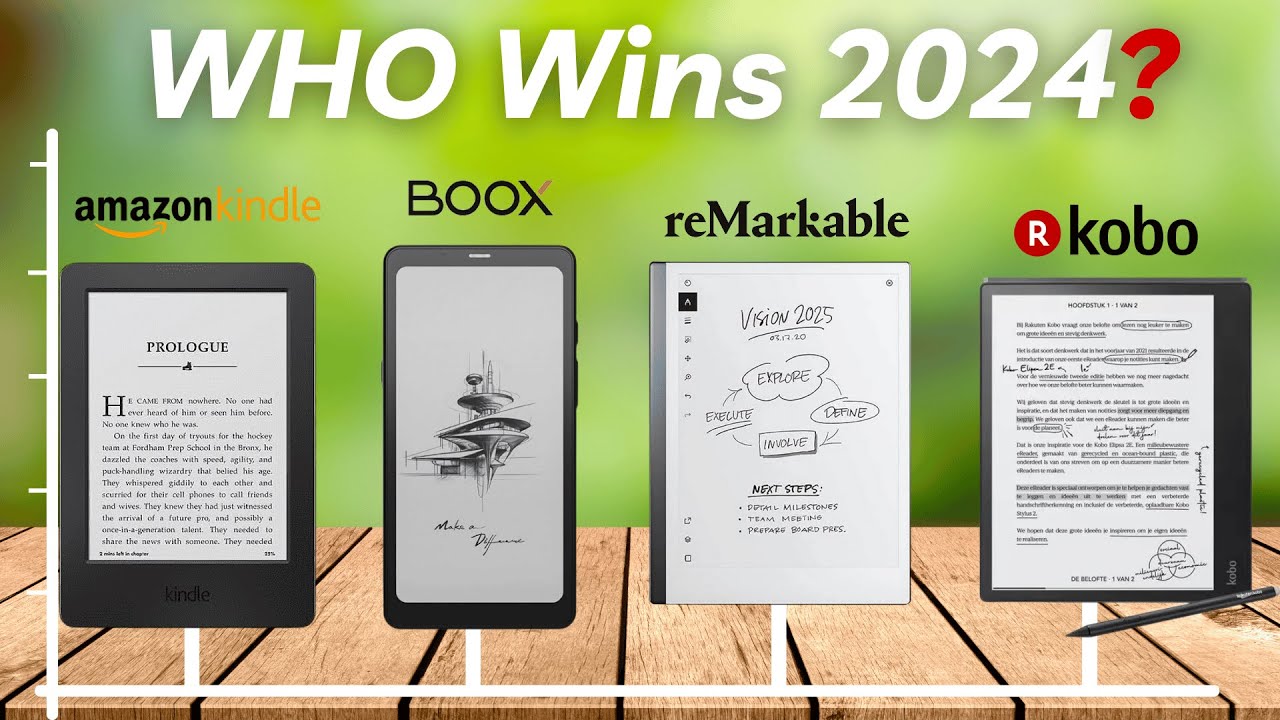 Best E Book Readers 2024 - The Only 5 You Should Consider Today - YouTube