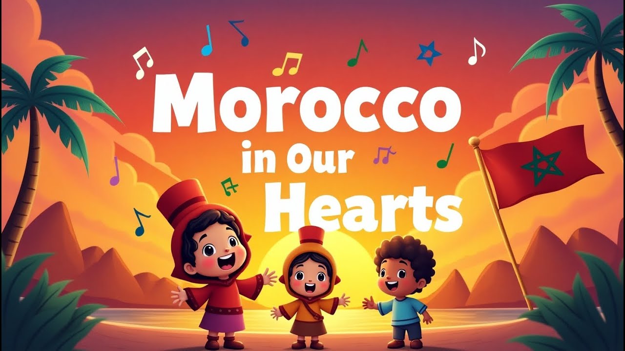 Morocco National Animation kids song / أغنية الأطفال الوطنية المغربية ...