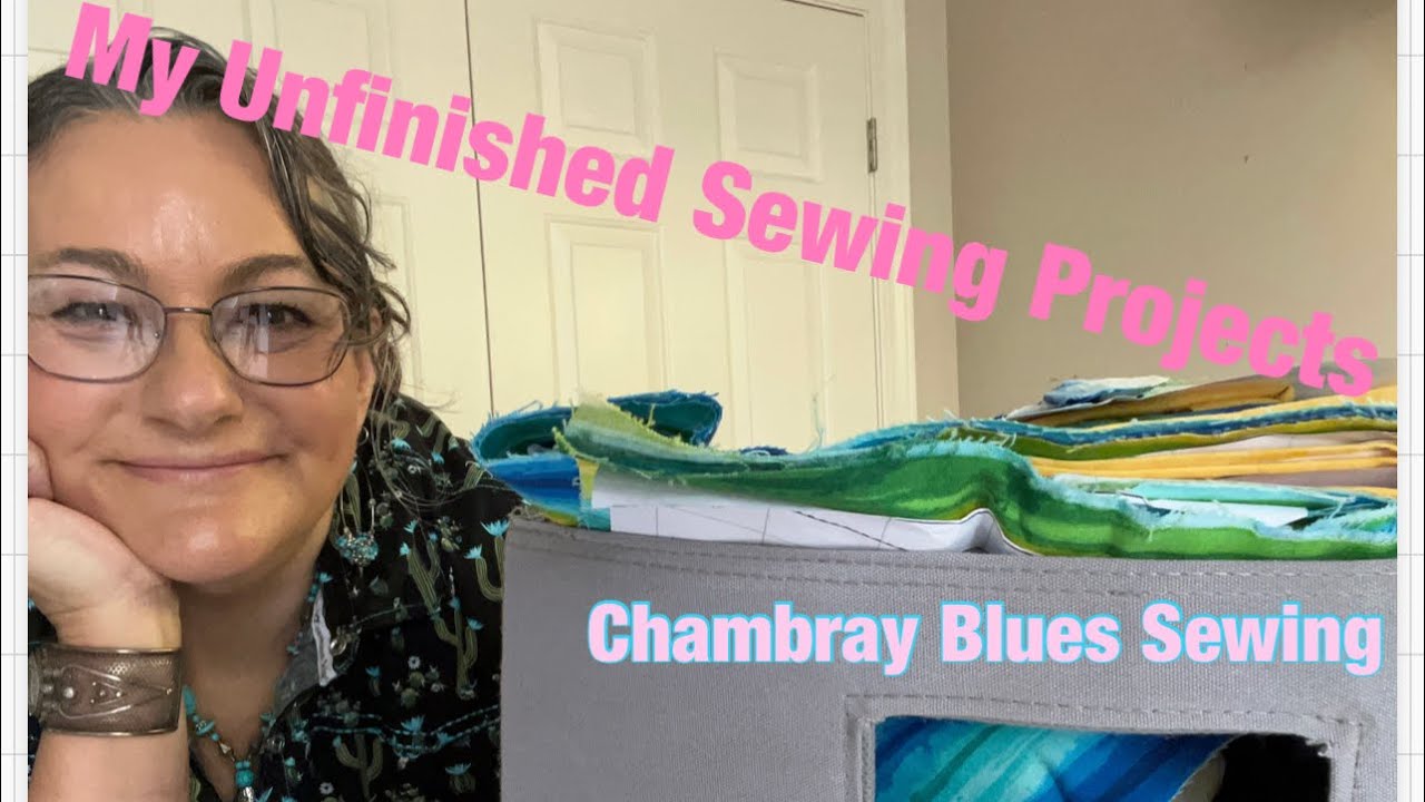 What's in my Unfinished Sewing Project Bin? - YouTube