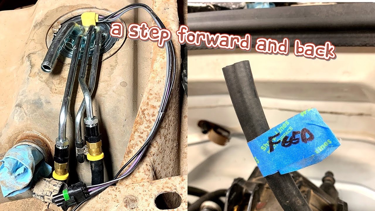 Installing the fuel system Part 1 - YouTube