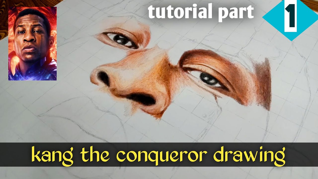 kang the conqueror drawing| colour pencil faber castell kang| ant-man ...