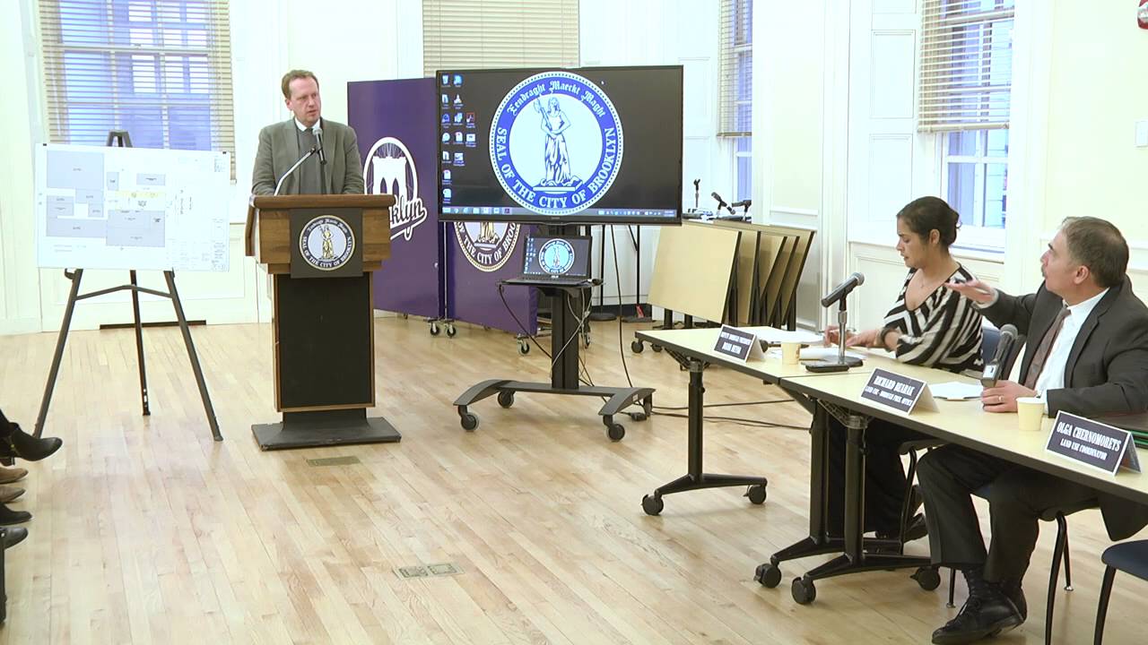 One Brooklyn--Uniform Land Use Process Hearing, ULURP Hearing, March 21 ...