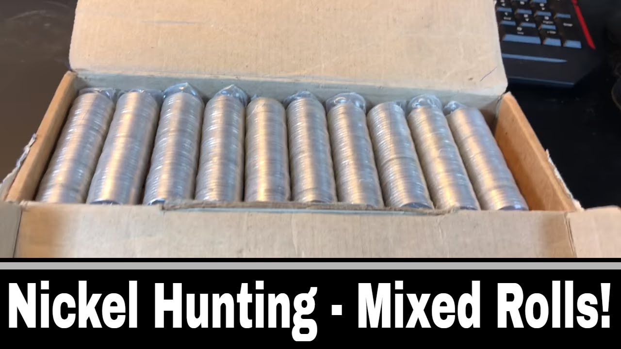 Nickels - Coin Roll Hunting to Complete My Coin Collection - YouTube