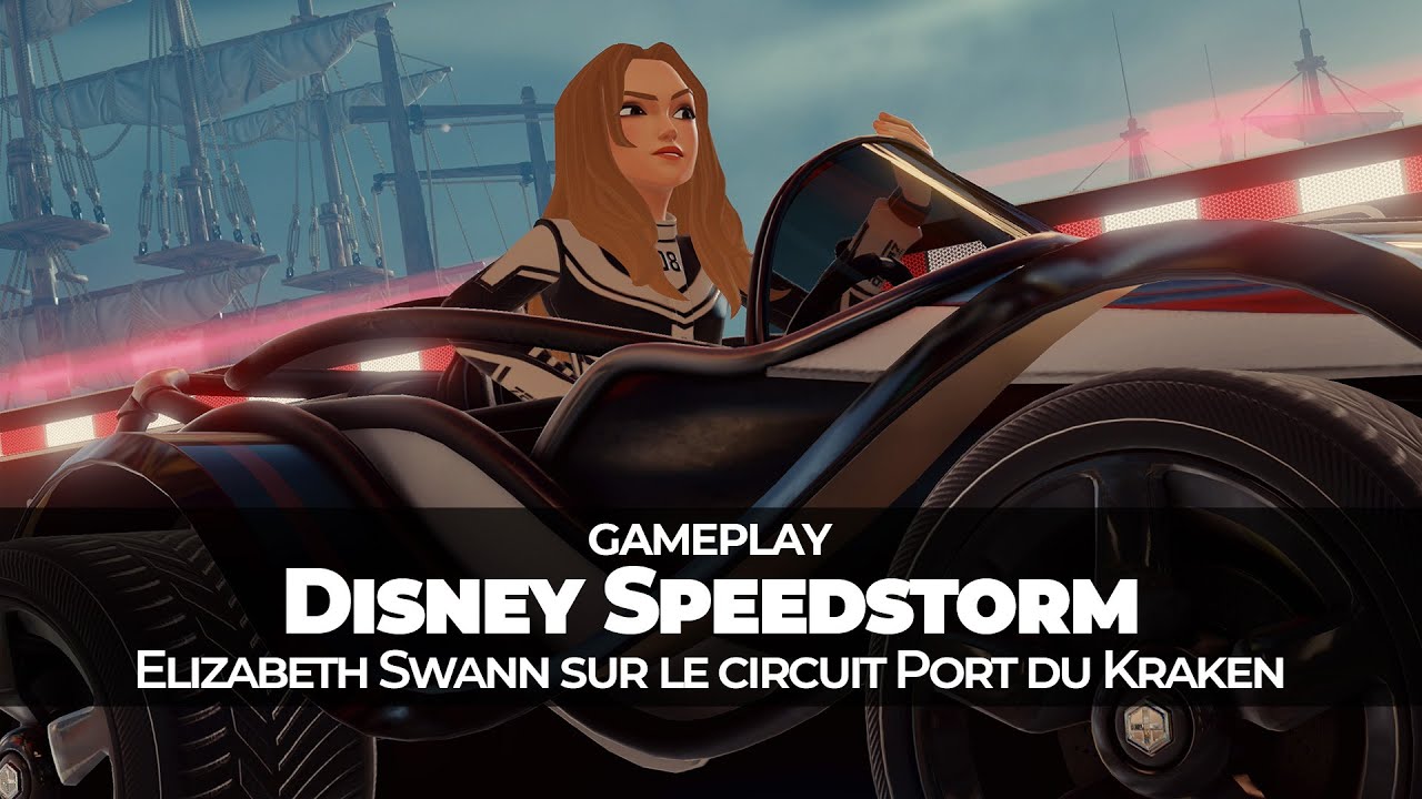 Disney Speedstorm - Course avec Elizabeth Swann sur le circuit Une vie ...