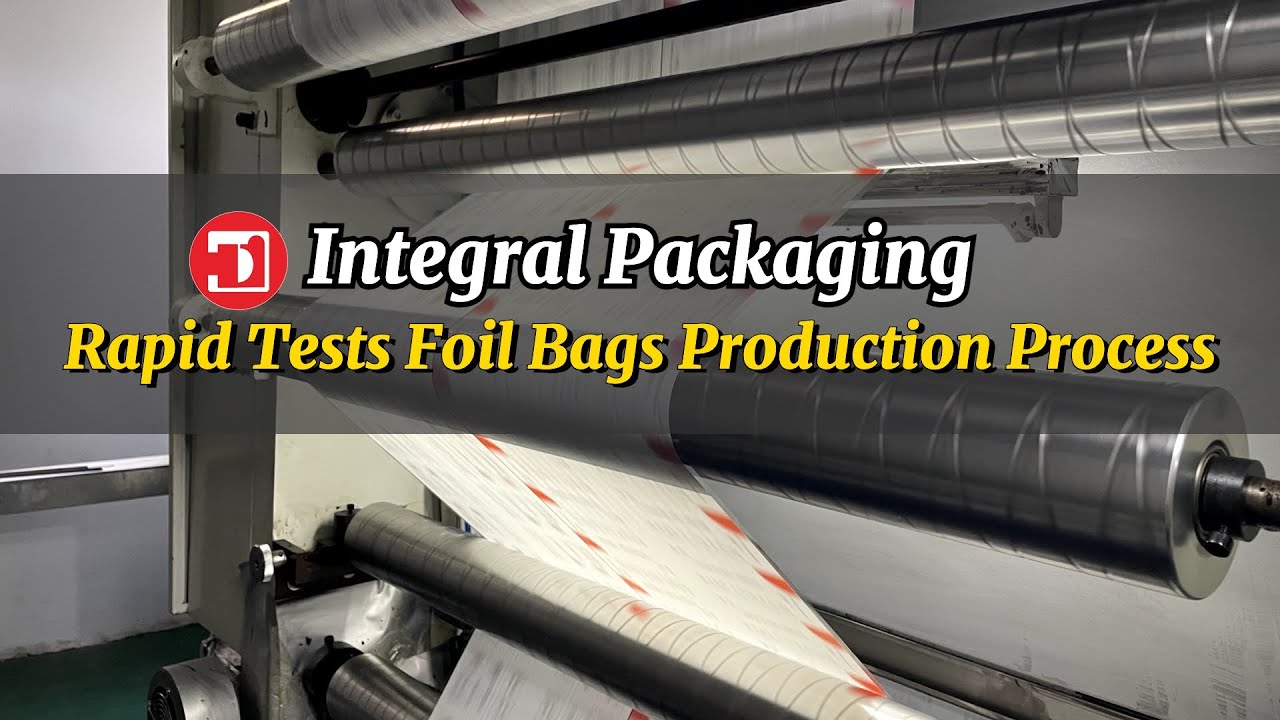Rapid Test Aluminum foil bags - YouTube
